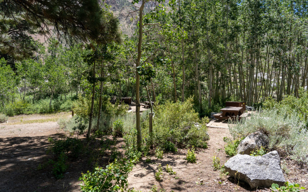 Lower Intake 2 Campground - 395 Guide