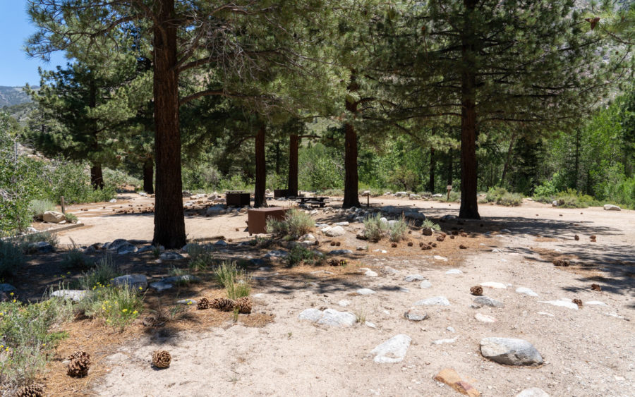 Upper Intake 2 Campground - 395 Guide